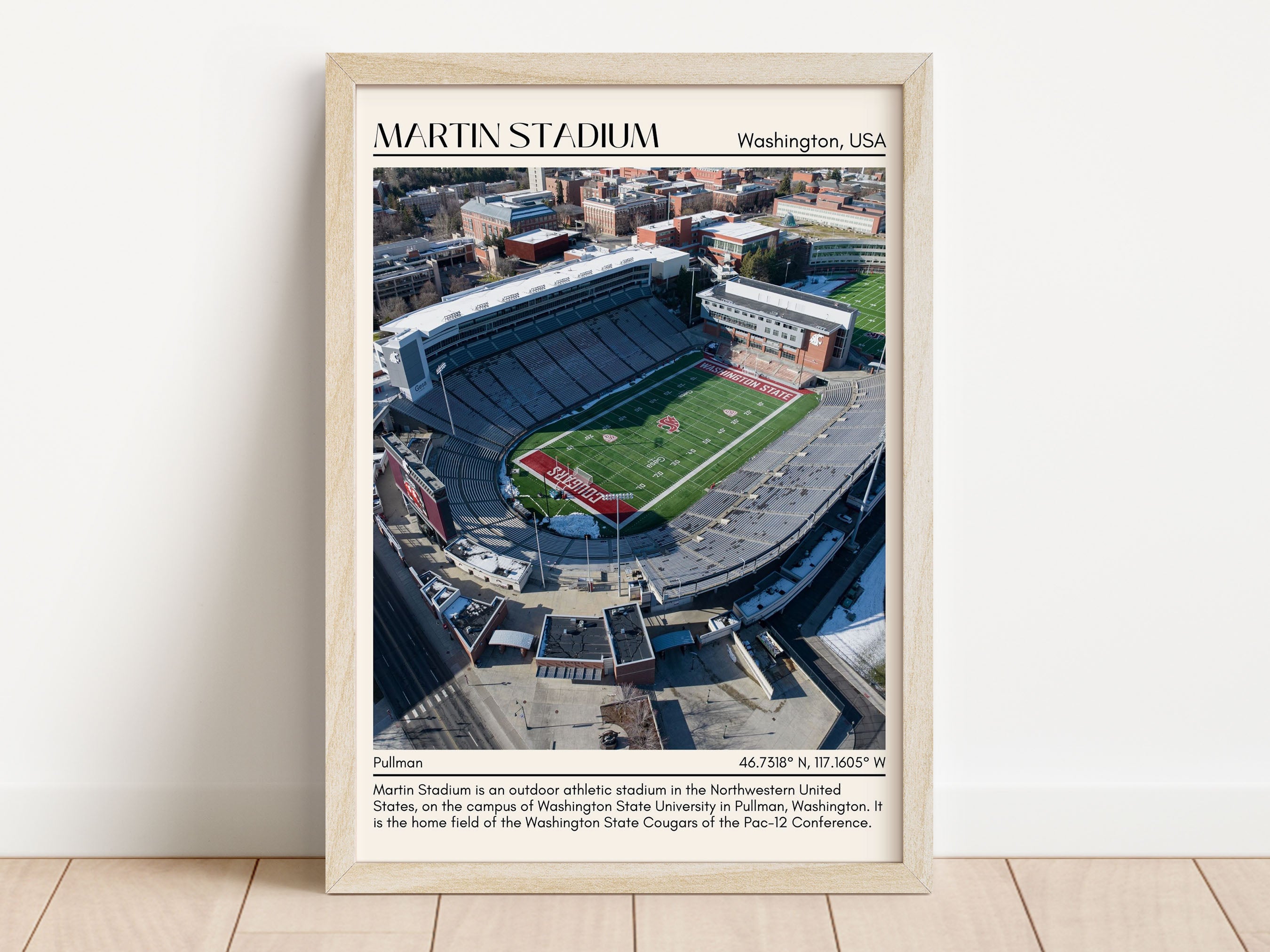 Martin Stadium, Custom Football Stadium, Minimal Football stadium – JOYIE