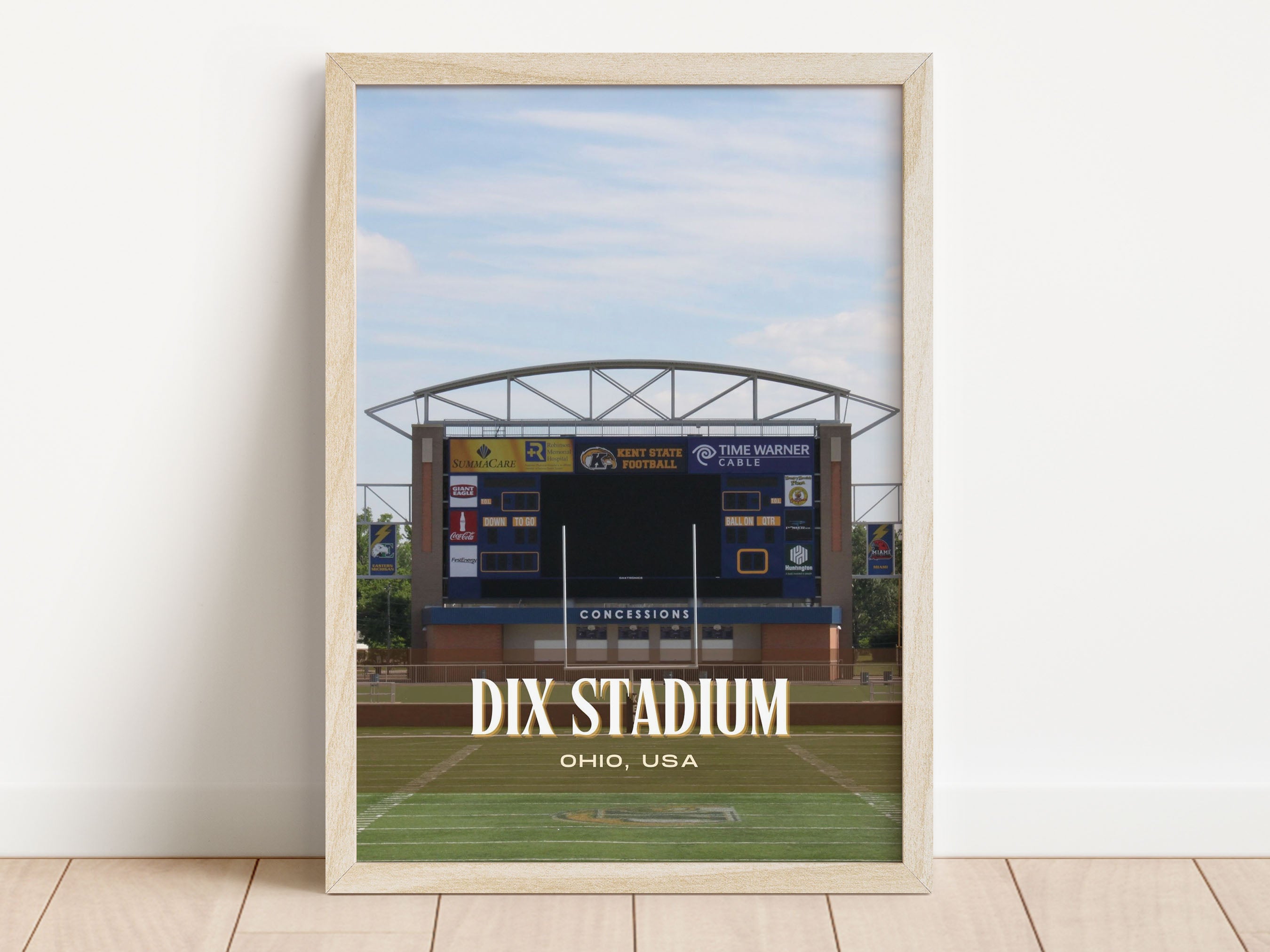 Dix Stadium Football Wall Art, Wall Poster – JOYIE