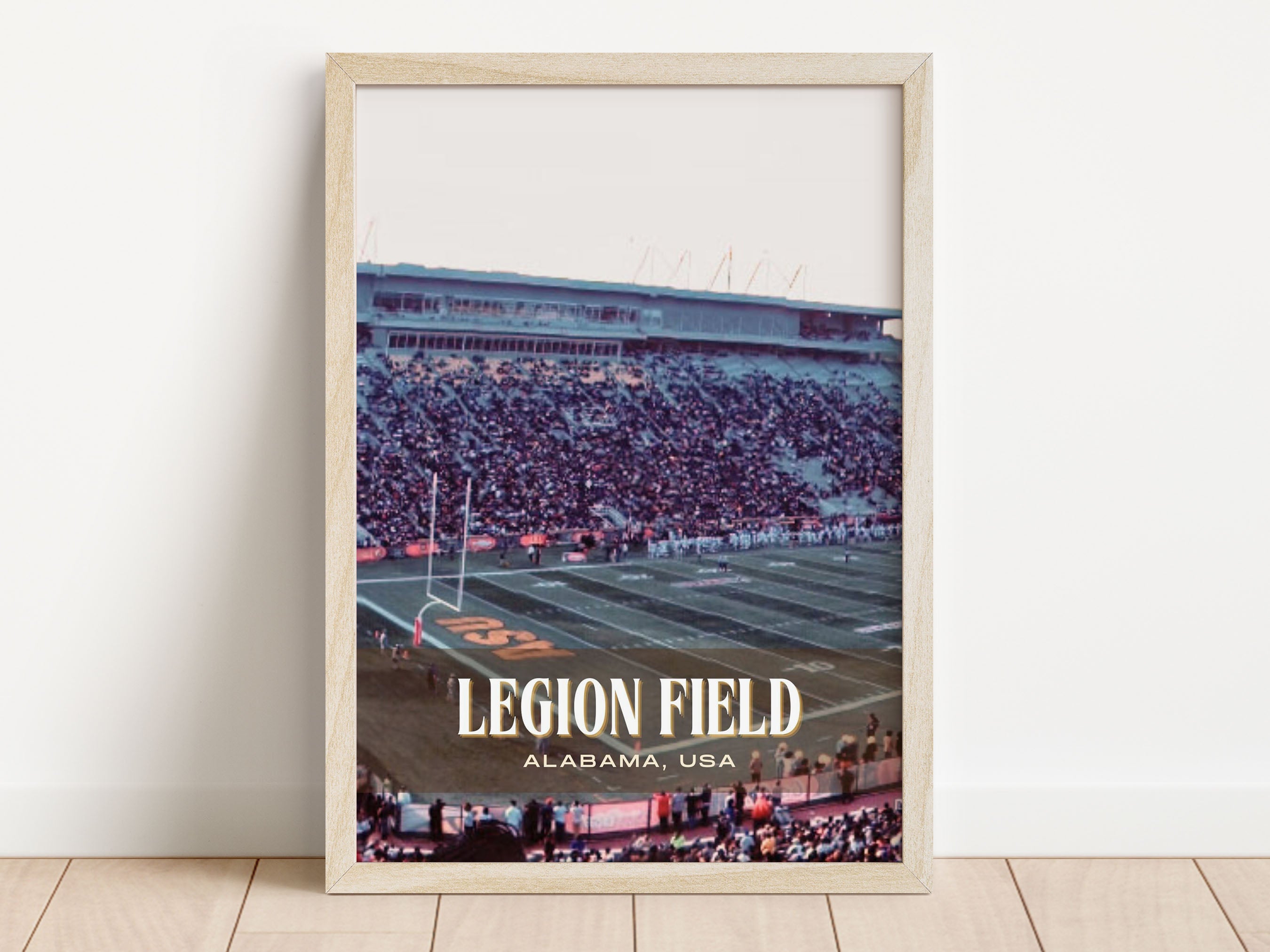 Legion Field Poster, Birmingham Poster Print, Alabama Print, NFL – JOYIE