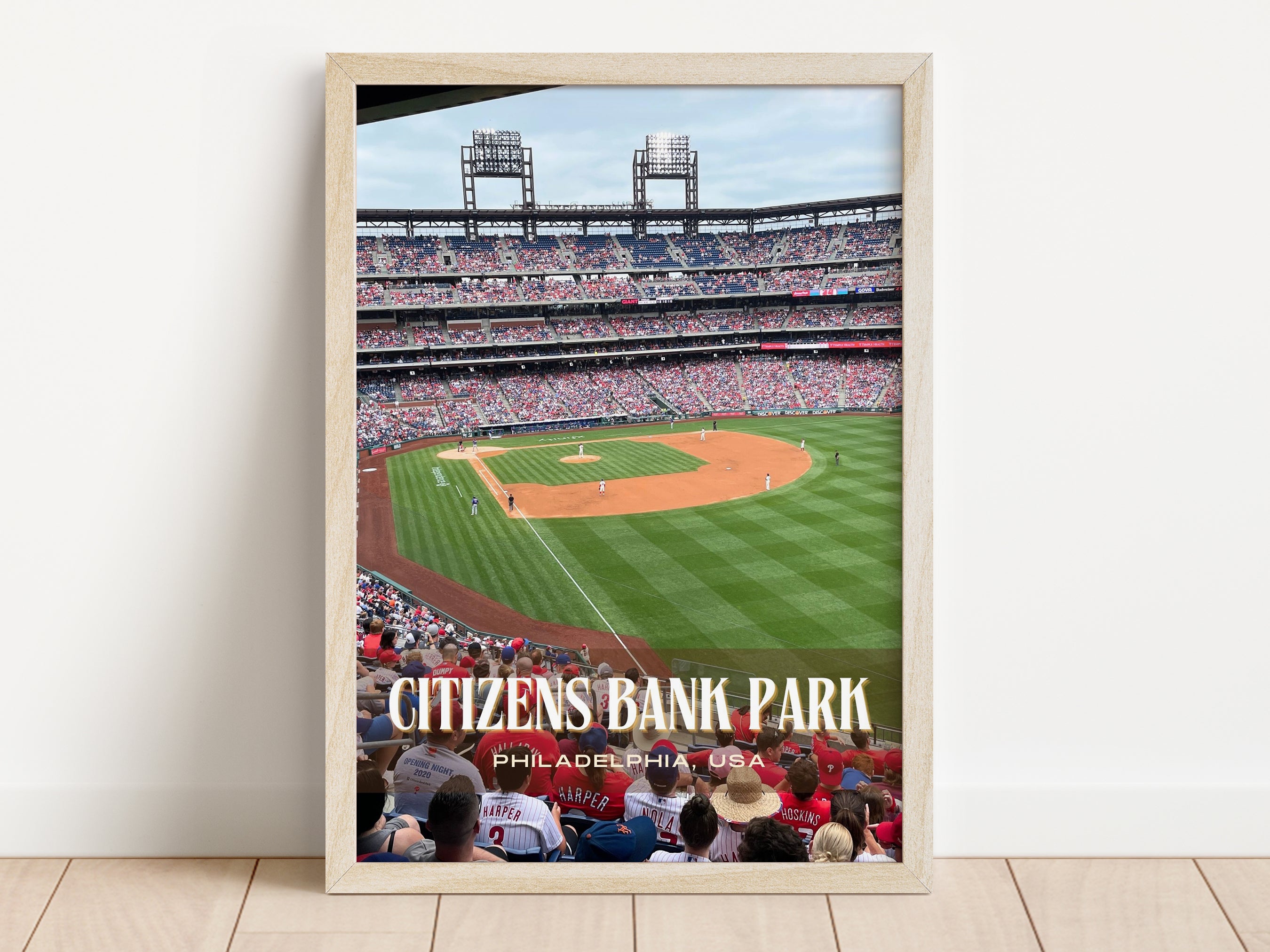 Citizens Bank Park Stadium Canvas Wall Art POSTER CANVAS Poster Print ...