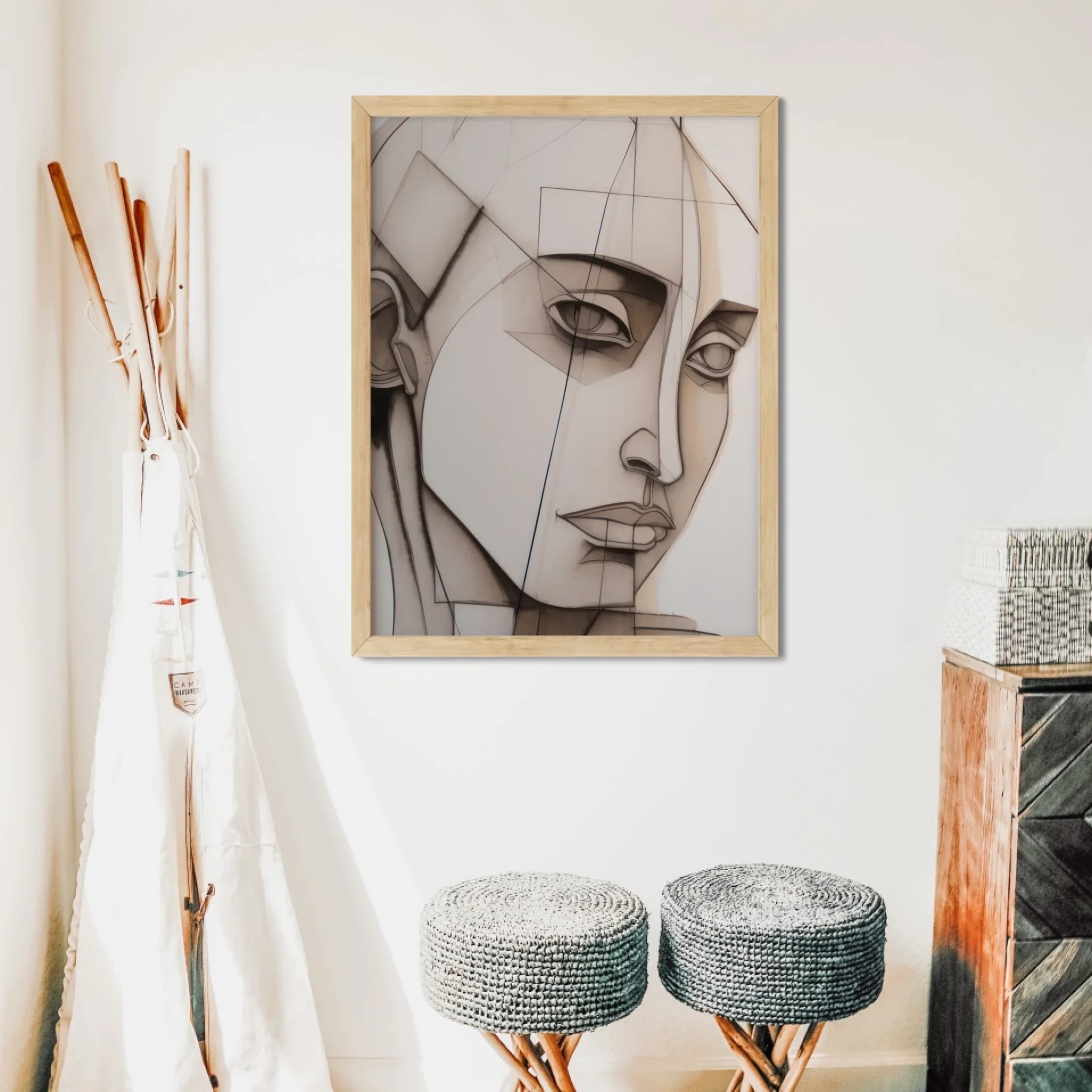 Abstract "Aesthetic Excellence Unveiled" Classic Wall Art Posters – JOYIE