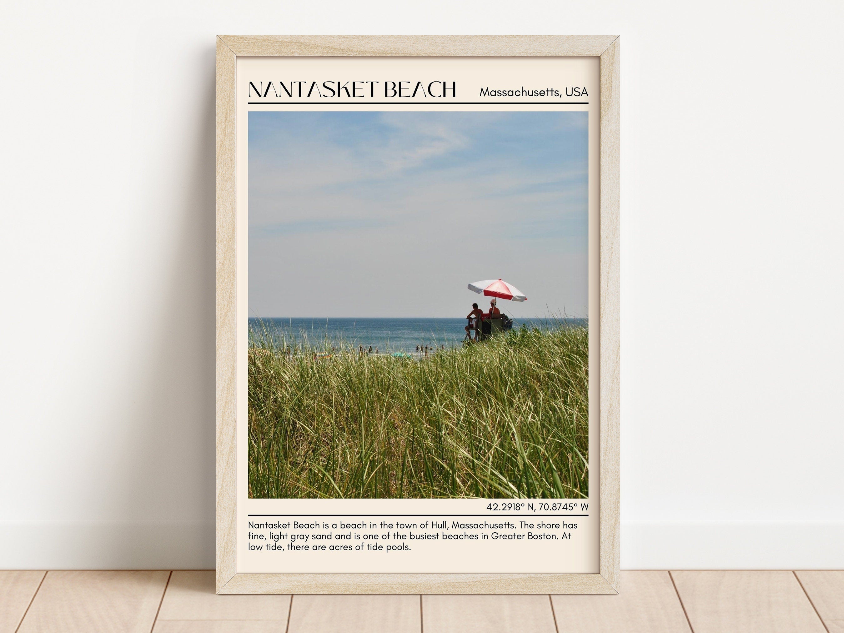 Nantasket Beach Wall Canvas, Nantasket Beach Photo, Massachusetts, USA ...